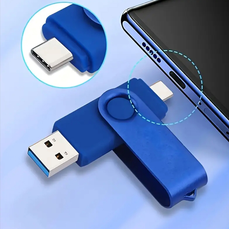 Type C 3 in 1 Flash Drive High Speed USB for Phones TV PC 64GB 32GB ...