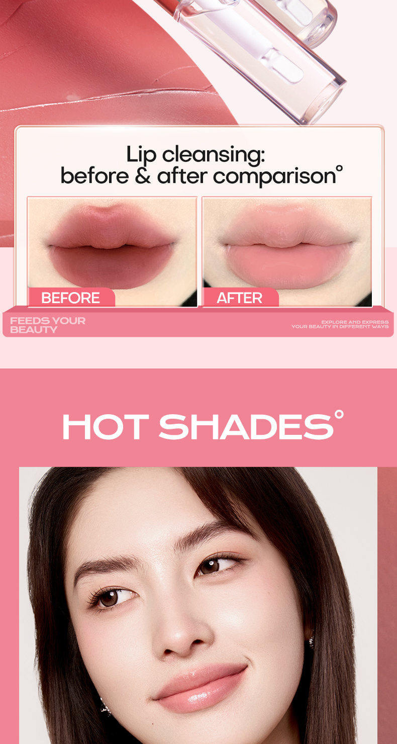 Mistine Double Ended Lip Gloss Slightly Drunk Color Holding Spring ...