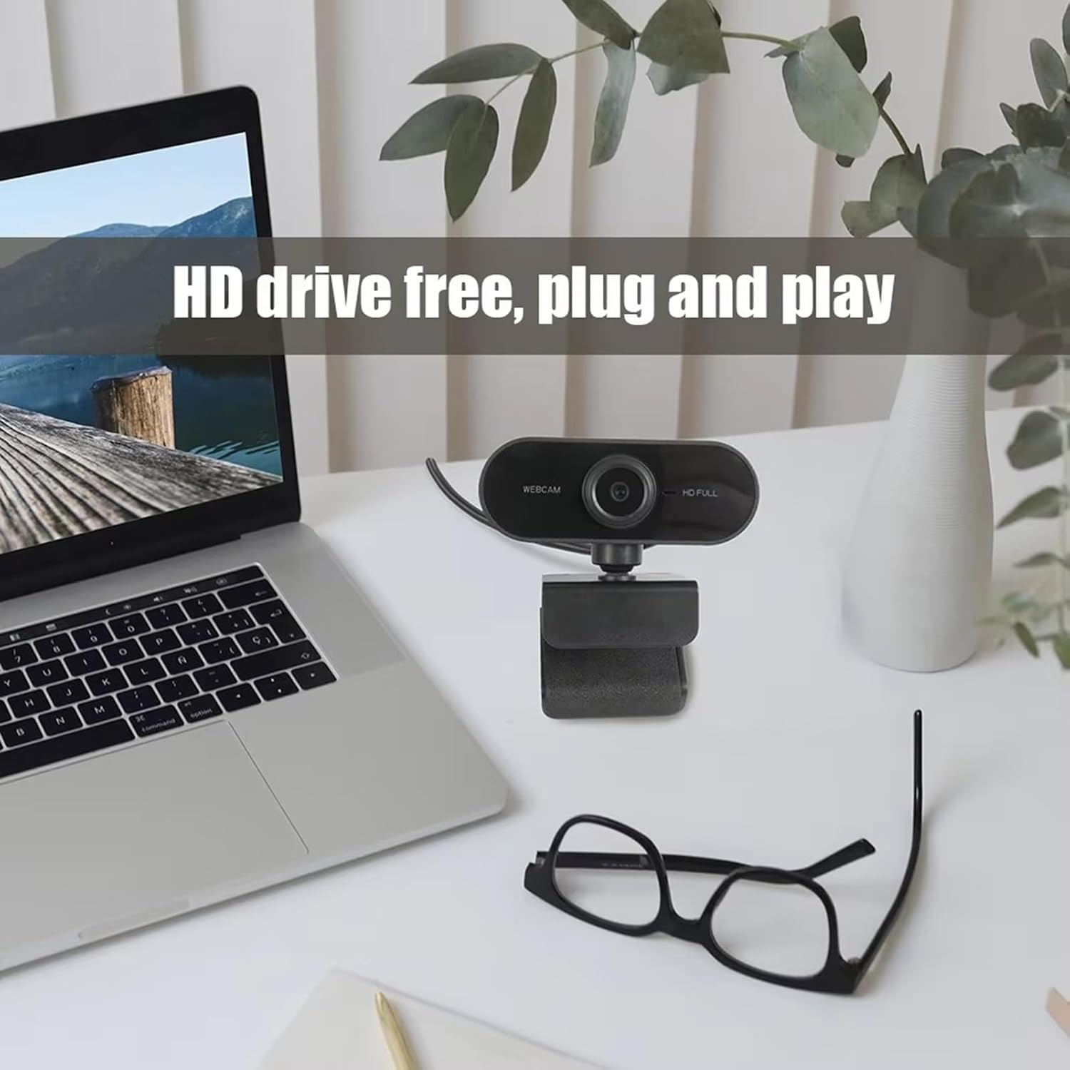 HD 2K USB Camera with Microphone for PC and Laptop Video Calls | Shopee Singapore