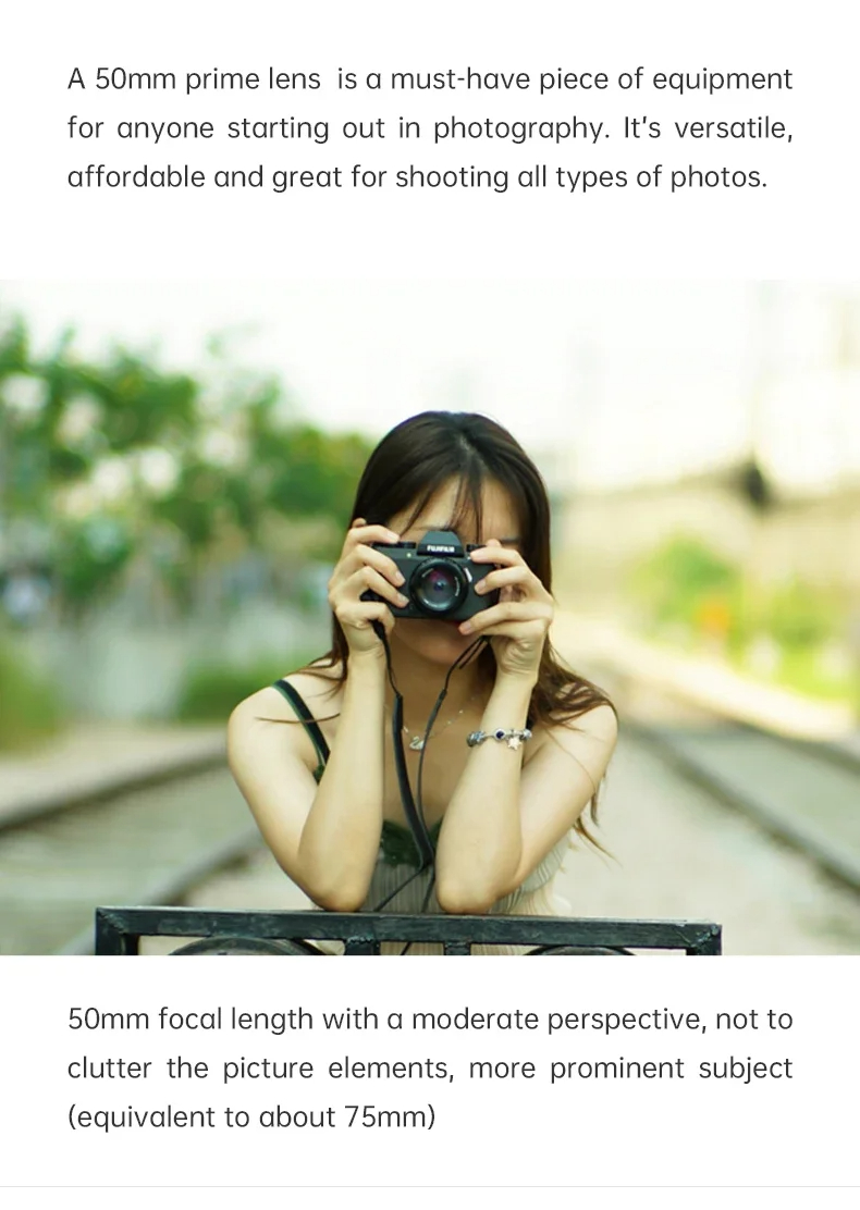 7artisans 50mm F1.8 APS-C Large Aperture Portrait Prime Lens For Sony E ...