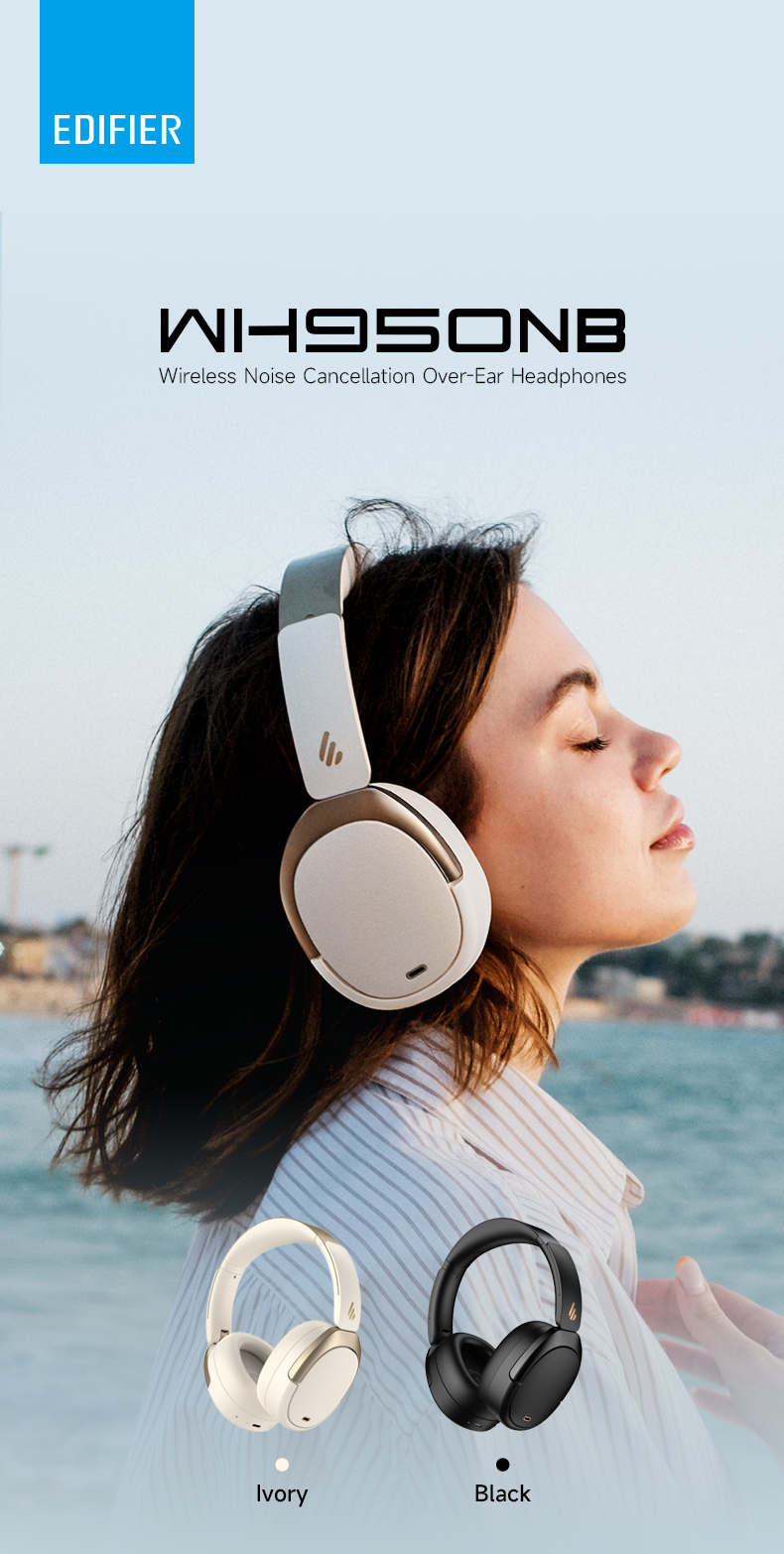 EDIFIER WH950NB (2025) Bluetooth V5.4 Headsets Wireless Noise ...
