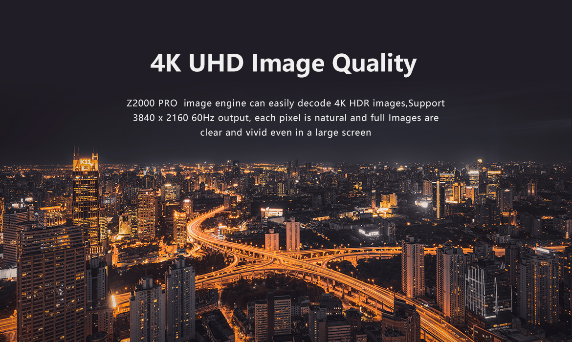 ZIDOO Z2000 PRO 4K UHD Media Player 64Bit High Performance Processor ...