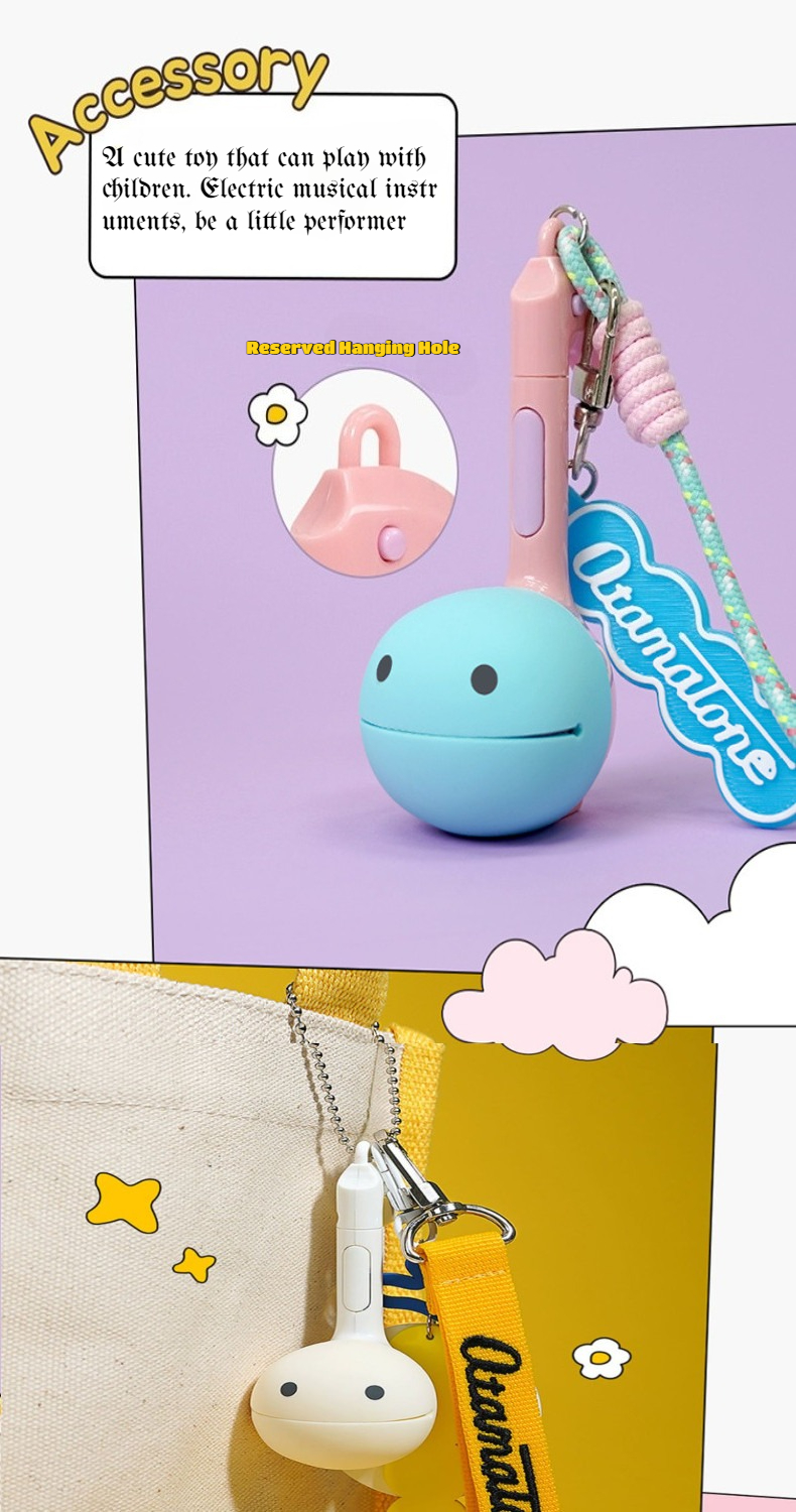 Mini Erhu Toys Electronic Music Watchfish Otamatone Japanese Electronic ...