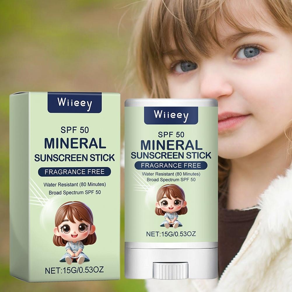 Kids' Mineral Sunscreen Stick Spf 50 - Moisturizing, Non-sticky ...