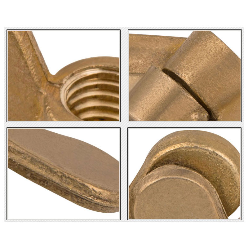 Brass Wing Nuts Big Ear Butterfly Nuts Special-shaped Hand Screw Nut ...