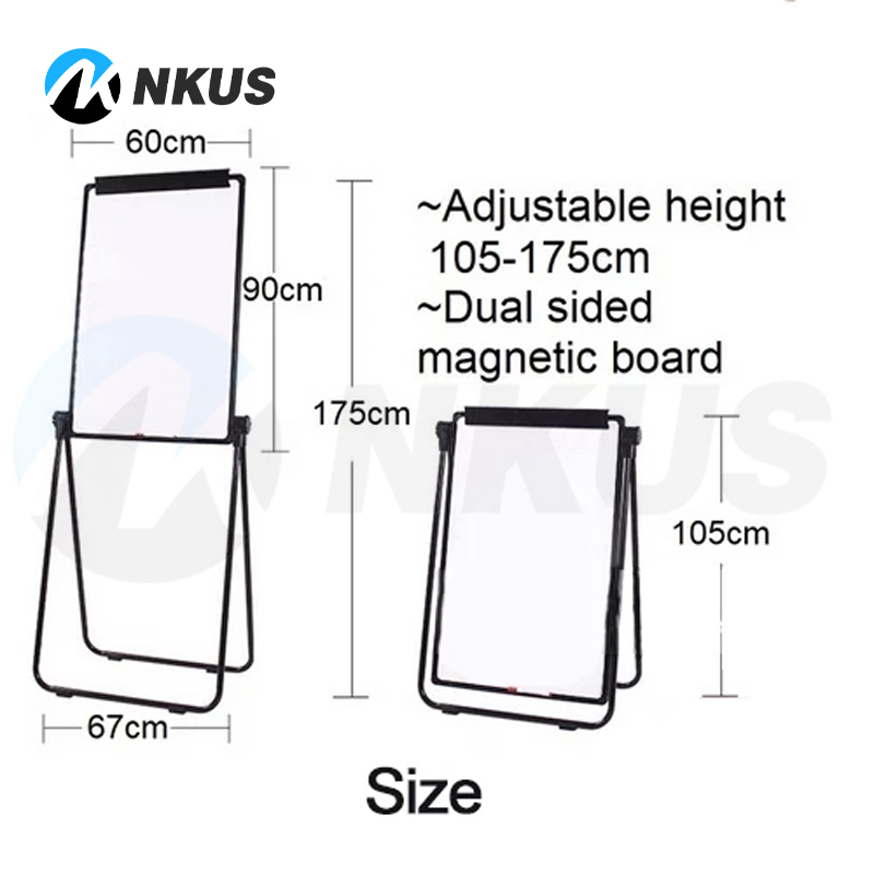 SG Magnetic Standing White Board 90x60cm /Bulleting Board/ Frame ...