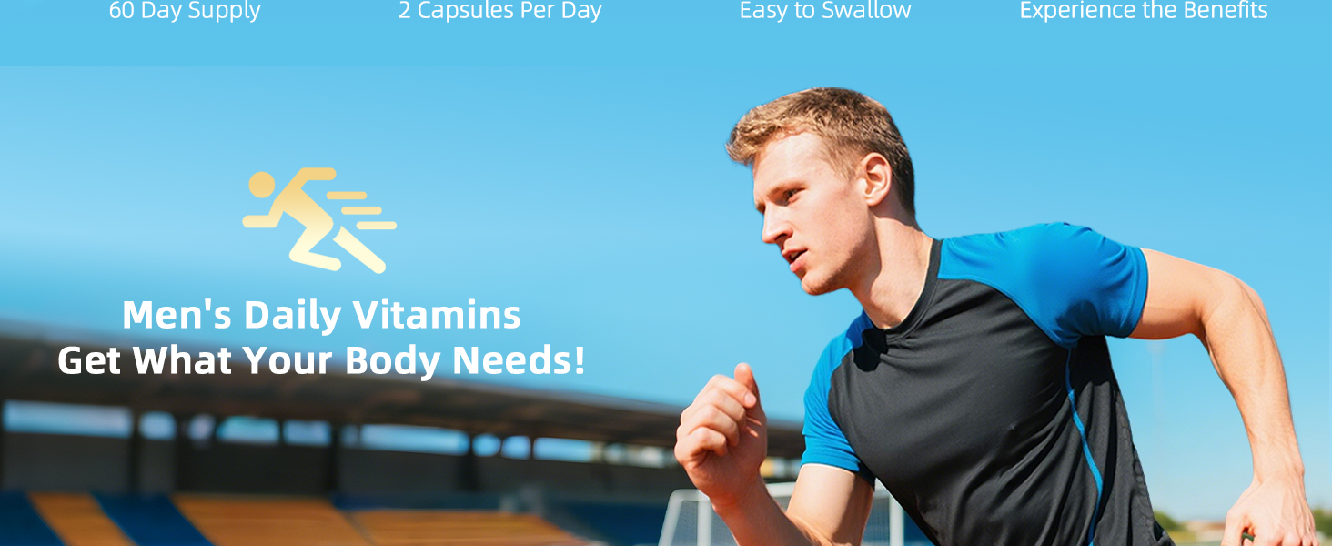 Minch Multivitamin Capsules with Vitamin B12, A, D, C, Zinc, Magnesium ...