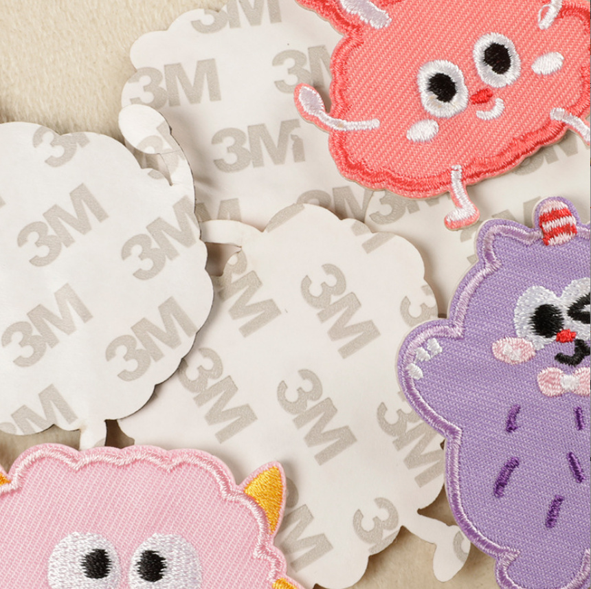 Self-Adhesive Cute Cartoon Small Animal Series Embroidered Cloth ...