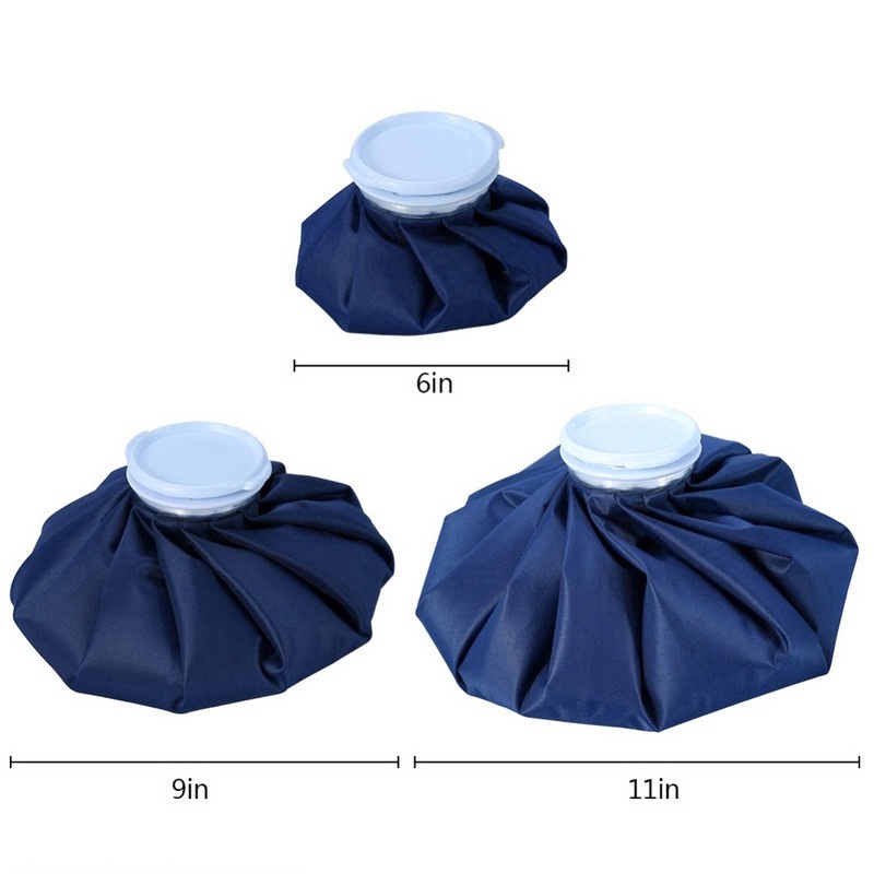 Reusable Medical Ice Pack for Injury Care with Cooler Bag in 6/9/11 ...