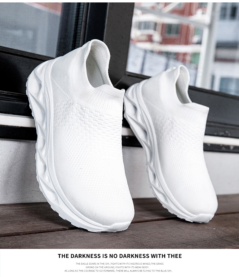Men Wide foot walking shoes non slip Breathable lightweight large foot ...