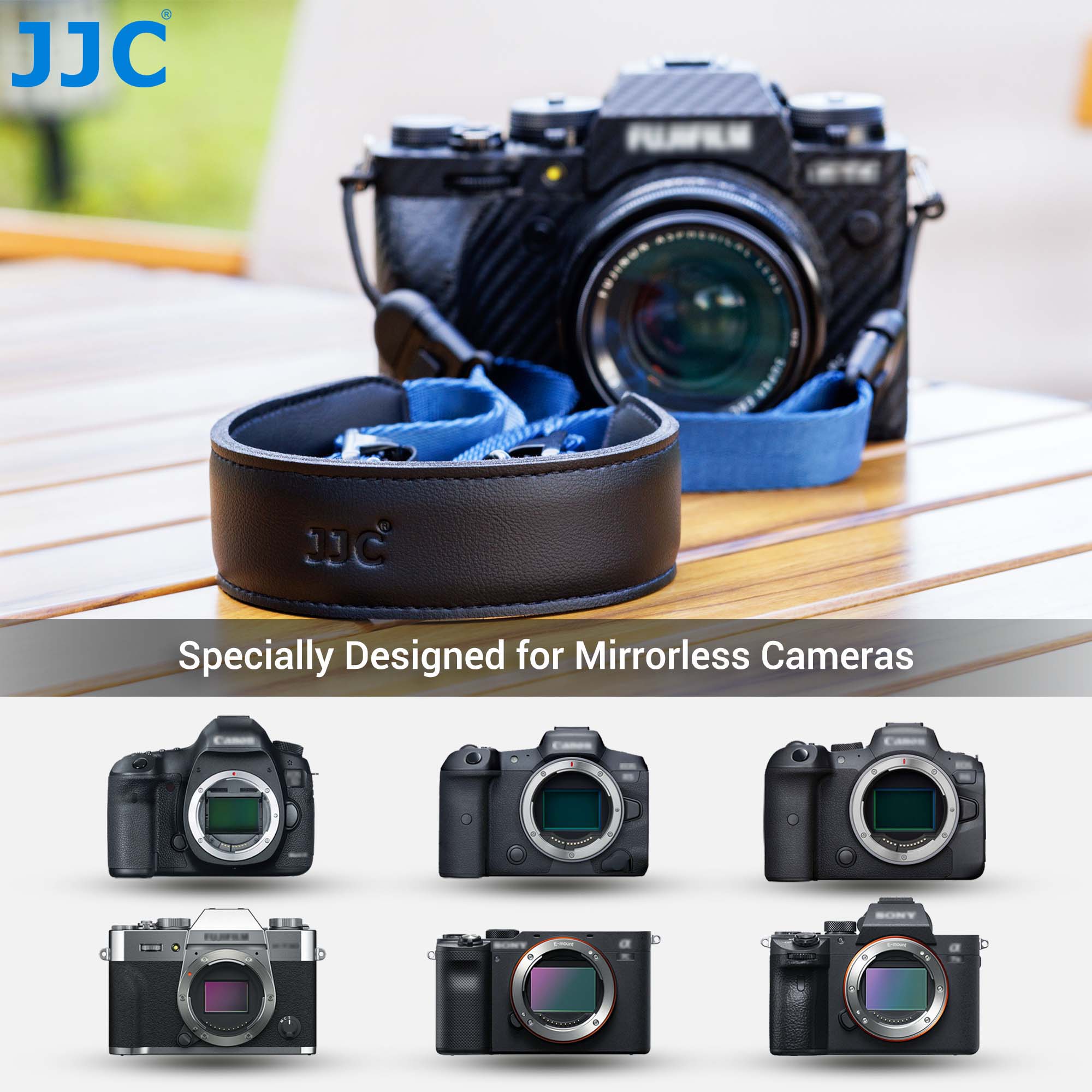 JJC QRS-M1 Camera Shoulder Strap Quick Release Neck Sling with Arca ...