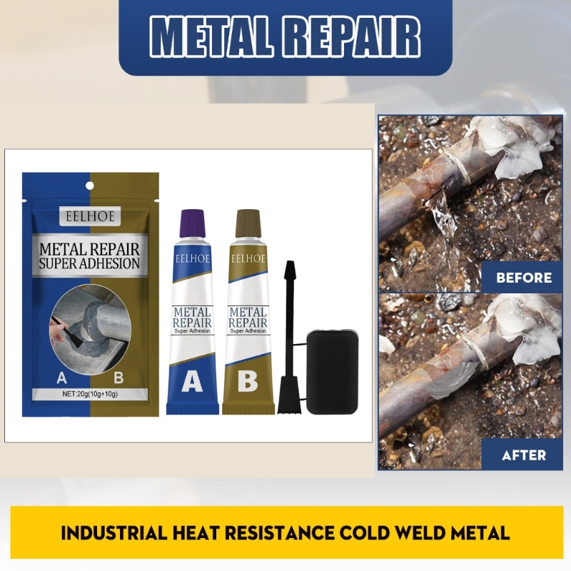 Industrial Cold Weld Repair Agent for Metal Defects – Heat Resistant ...