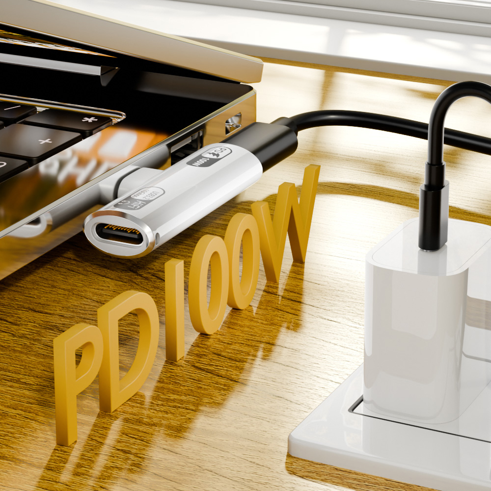 C to Dual USB-C Adapter PD 100W 10 Gbps USB3.2 Type C Splitter | Shopee Singapore