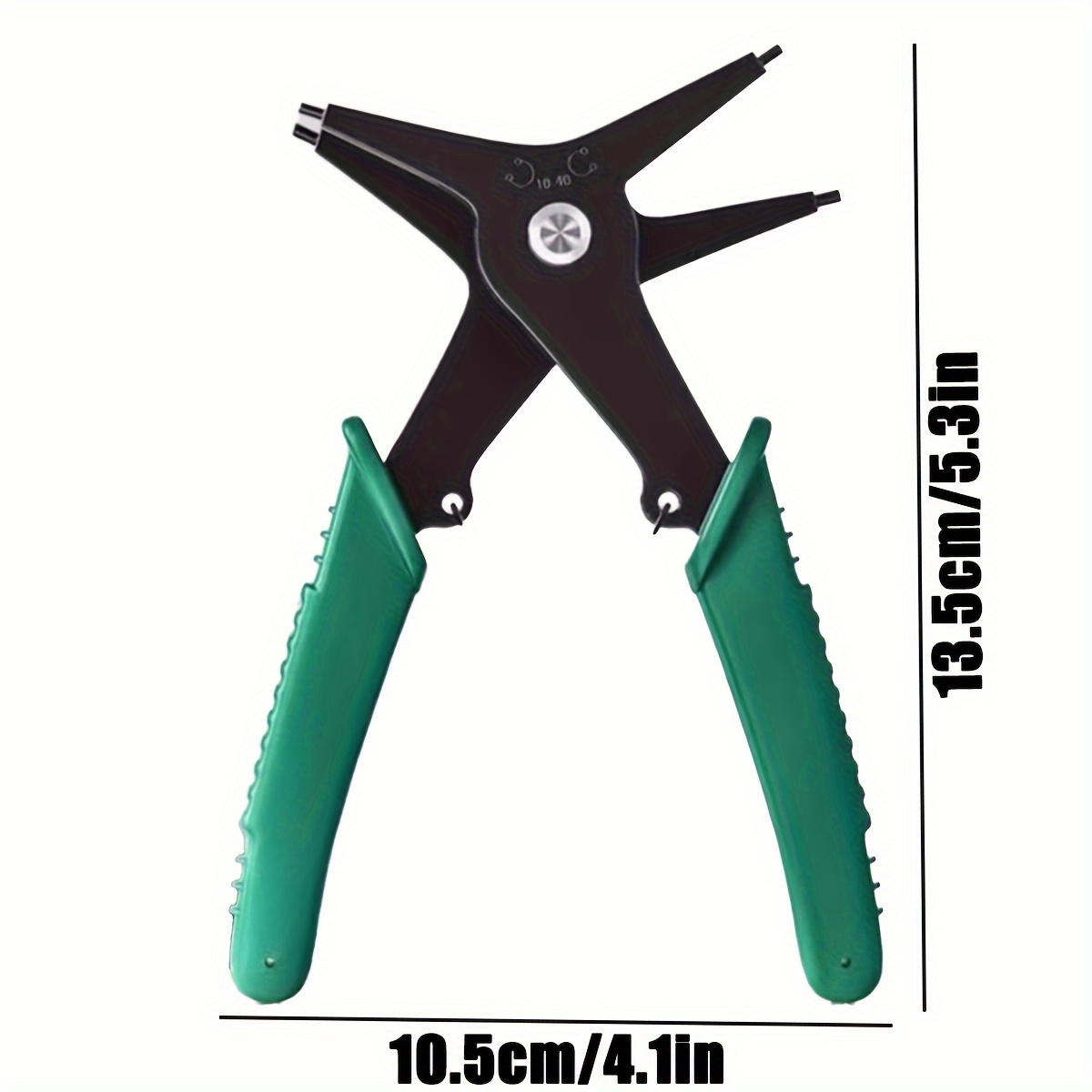 Green internal and external circlip pliers, two-in-one circlip removal ...