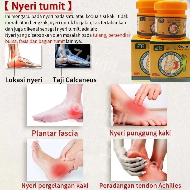 【Best-Selling】Plantar Fasciitis Foot Pain Relief Cream Heel Pain Joint ...