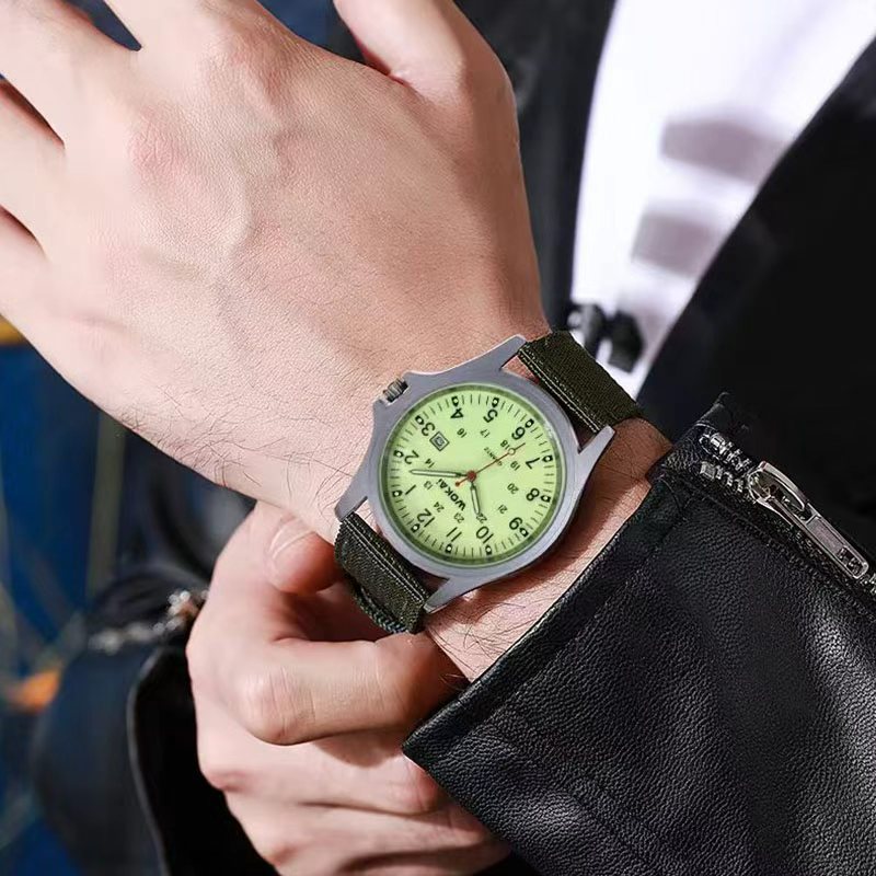 Outdoor Men's Watch | Waterproof, Night Glow, and Calendar Features ...