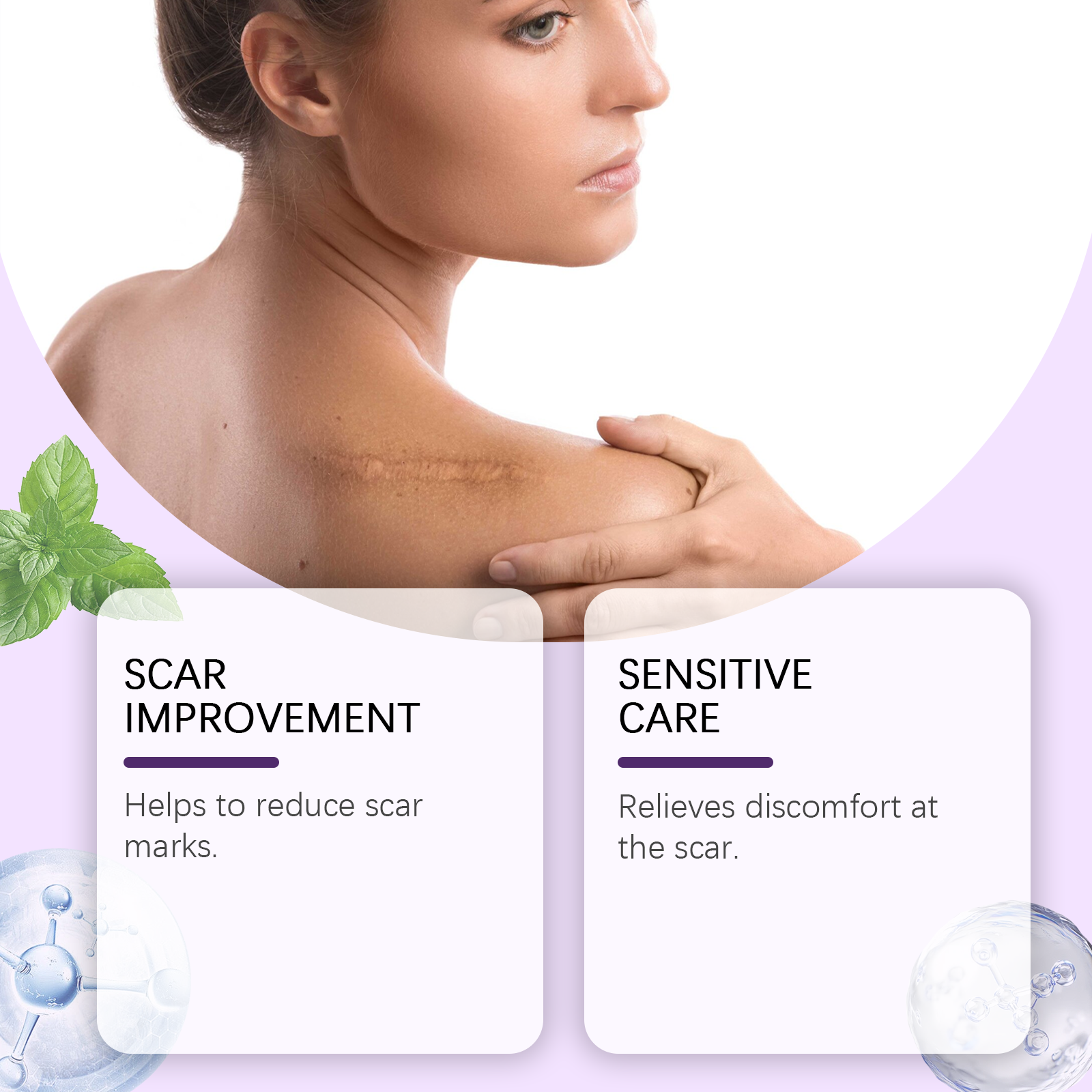 Laniska Silicone Scar Patches Lighten Skin Marks Mildly Enhance Silky ...