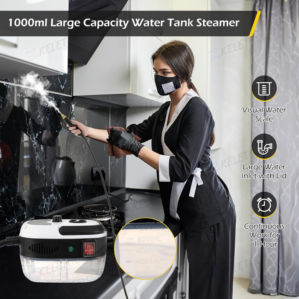 Steam Cleaner High Pressure Steam Washer High Temperature Portable ...