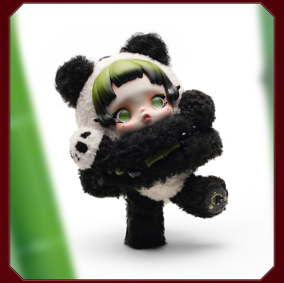 POP MART SKULLPANDA Lazy Panda Plush Doll Pendant | Shopee Singapore