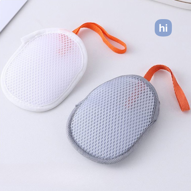 HI HOMES Soap Foaming Net Handmade Soap Mesh Bag Facial Cleanser ...