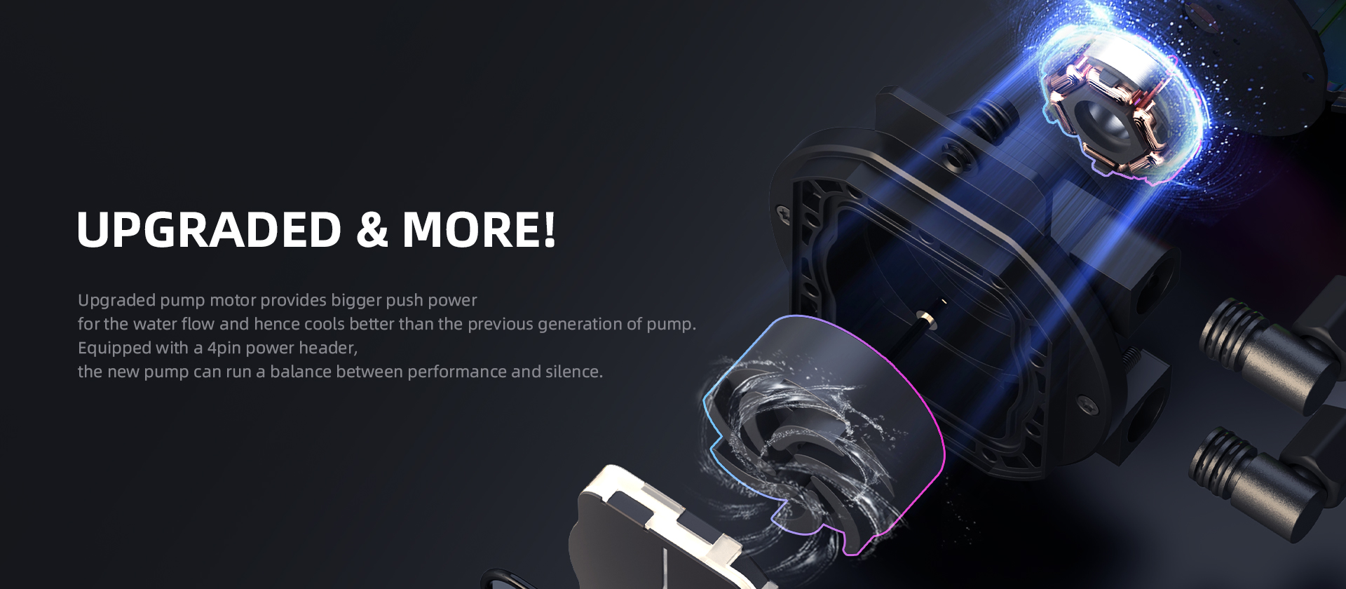 ID-COOLING SL360 integrated water-cooled radiator 3Pin ARGB silent fan ...