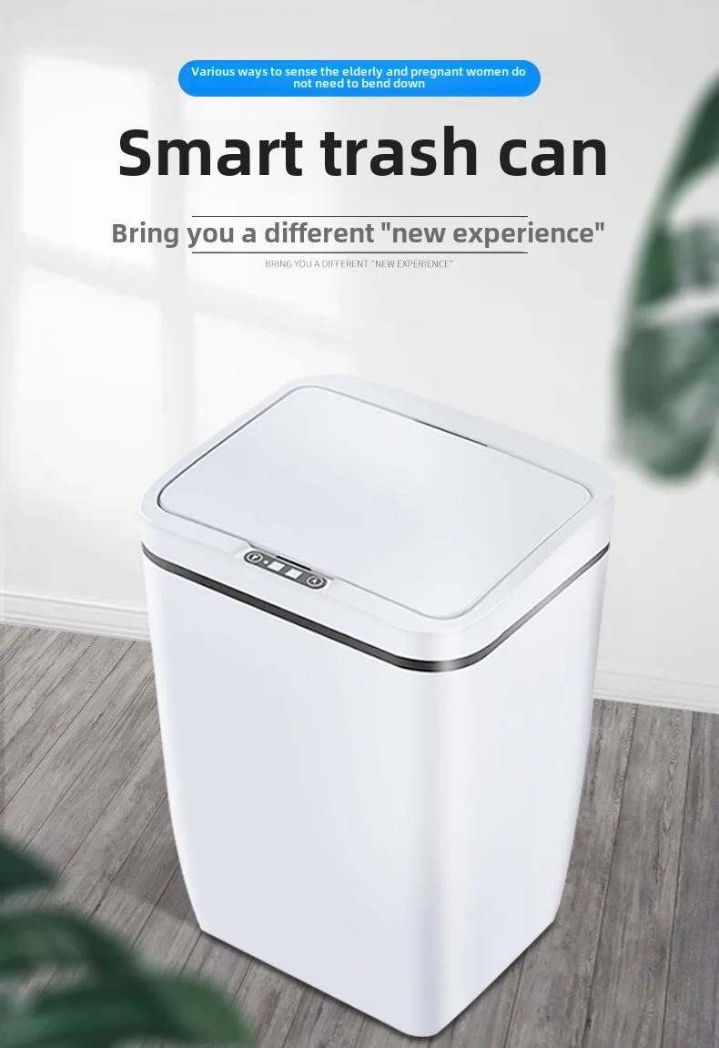 SG Intelligent Automatic Dustbin | Rapid Smart Sensor Trash Can ...