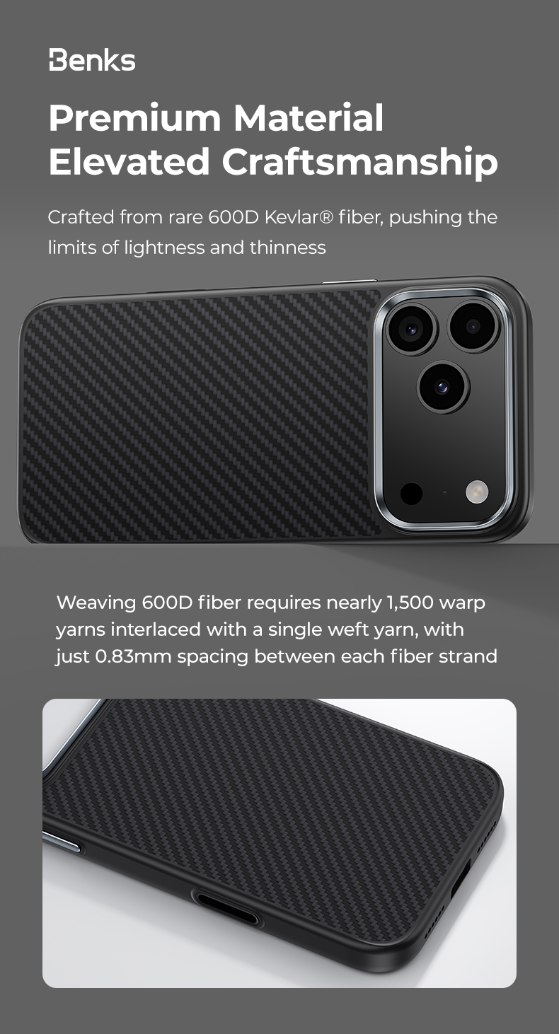 [Benks Official] Benks Magnetic 600D ArmorPro Case with Camera Control ...