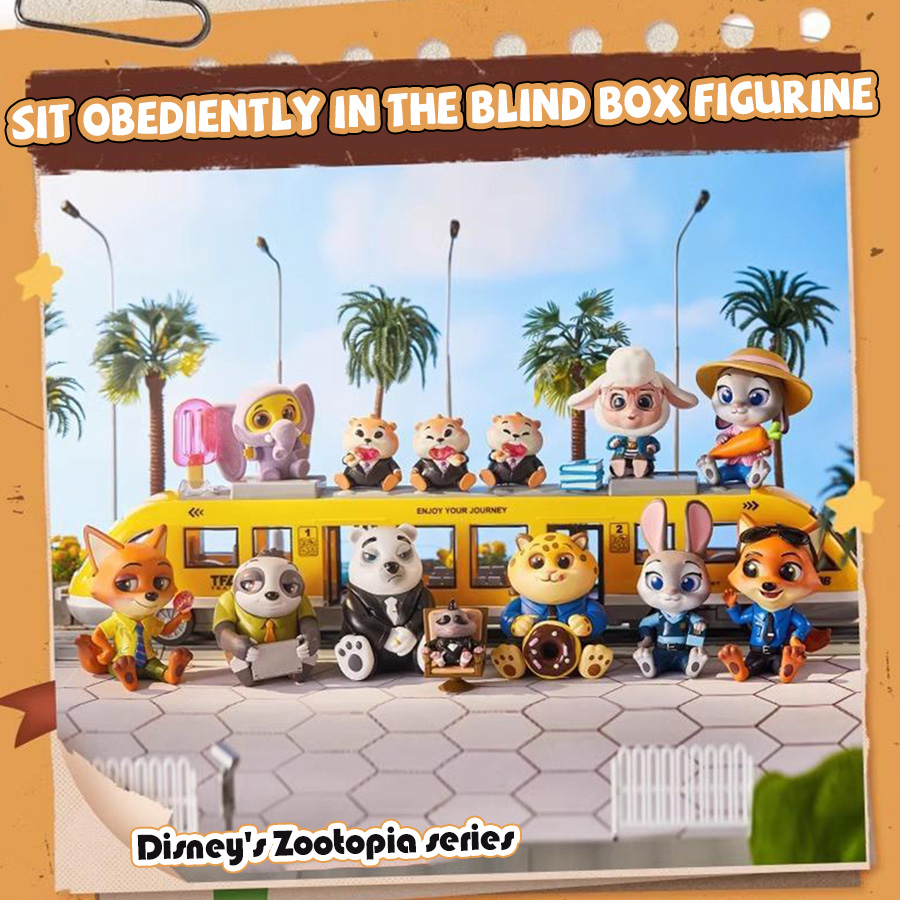 MINISO disney zootopia sit nicely collection - fun & quirky judy hopps ...