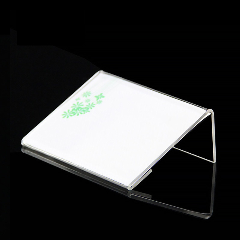 L-Shaped Card Holder Wall Mount Shelf Acrylic Sign Holder Price Card ...
