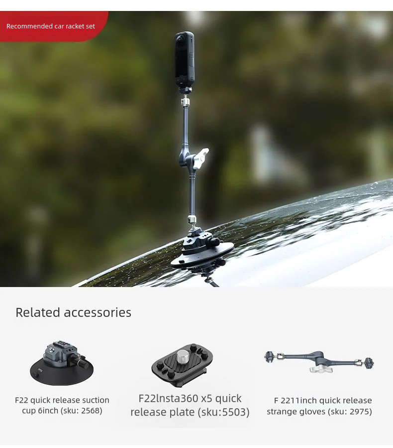 FALCAM F22 Quick Release Kit 5503 / 5502 for insta360 X5 | Shopee Singapore