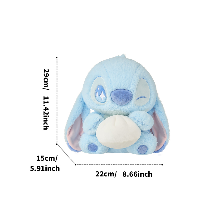 MINISO Disney Stitch "food Party" Series - Super Cute Sitting Plush ...