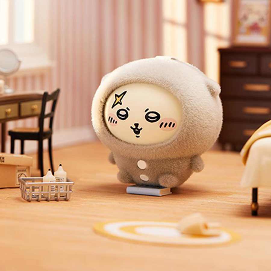 MINISO Chiikawa Pajama Series - Adorable Face-swap Blind Box Charm ...