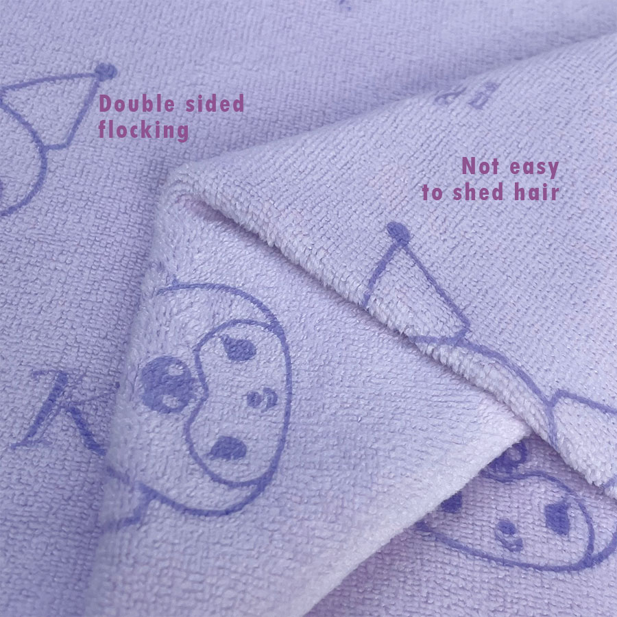 MINISO Sanrio Series - Ultra Fine Fiber Bath Towel Soft Absorbent Quick ...