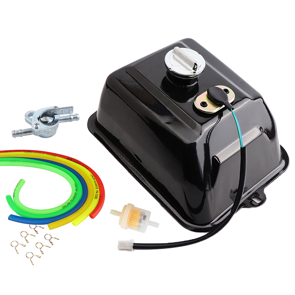 Metal Gas Fuel Tank With Fuel Level Sensor For Chinese 150cc 200cc ...