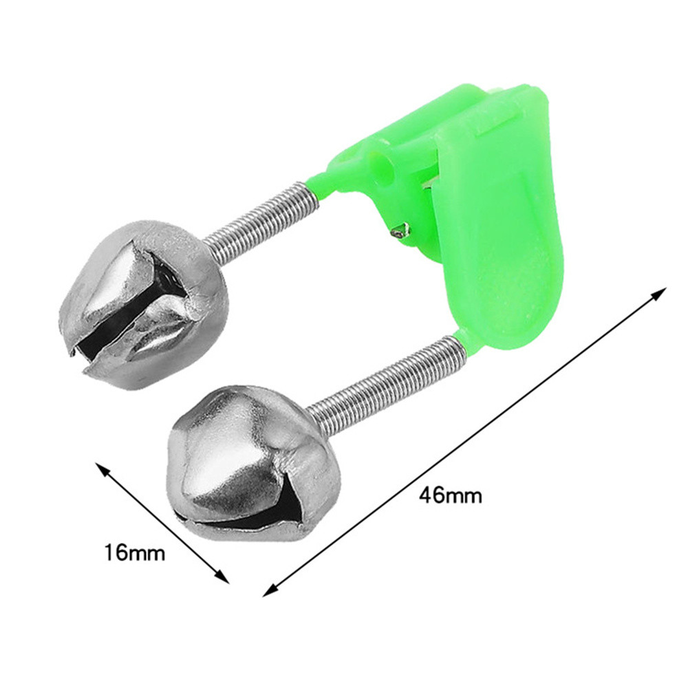Metal Rod Tip Clip for Carp Fishing - Adjustable Bite Alarm with Bell ...