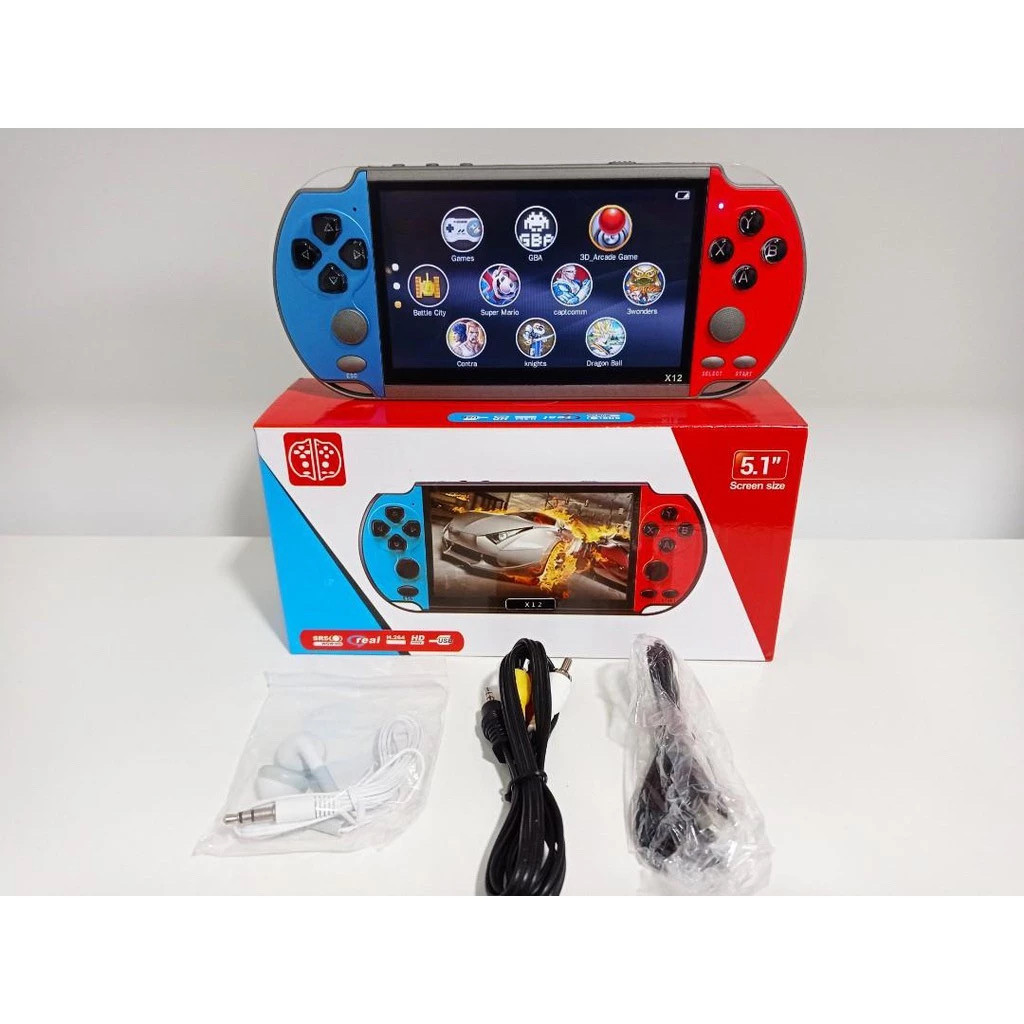 SG Local-X12 PLUS Built-in 13000 Retro Games Handheld Game Console ...