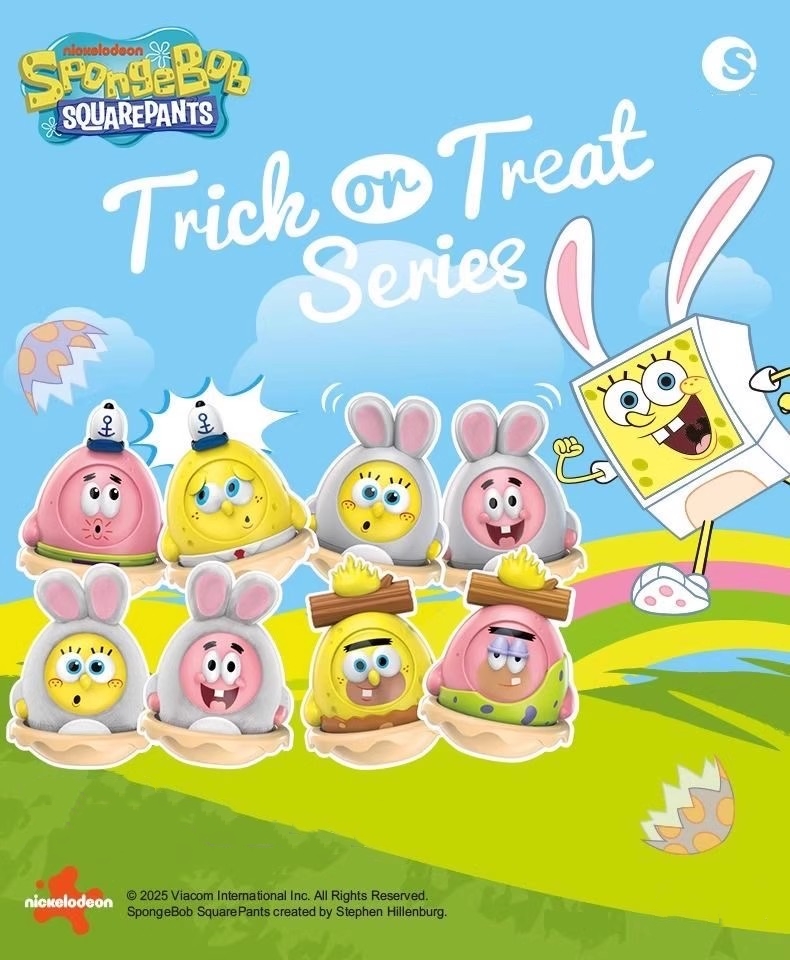 Nickelodeon SpongeBob Squarepants Trick or Treat Series Blind box Toy ...
