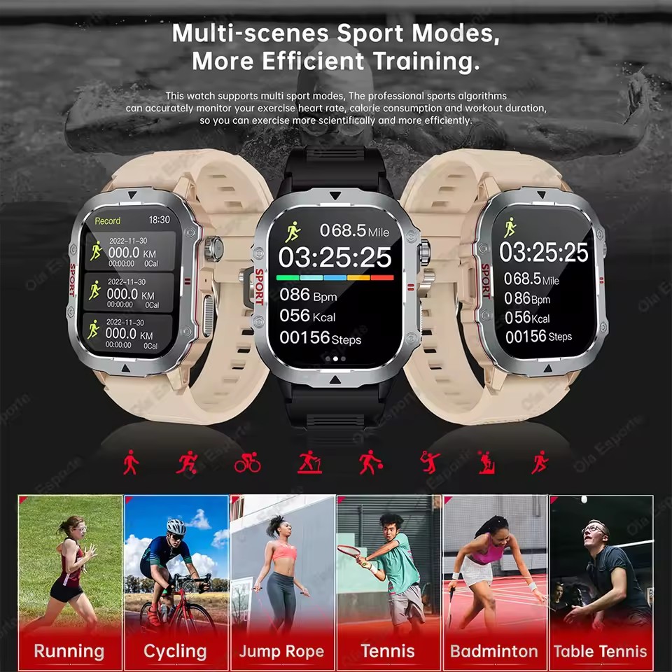 2025 New X30 Pro Sports Clock Smartwatch Man Health Monitoring ...