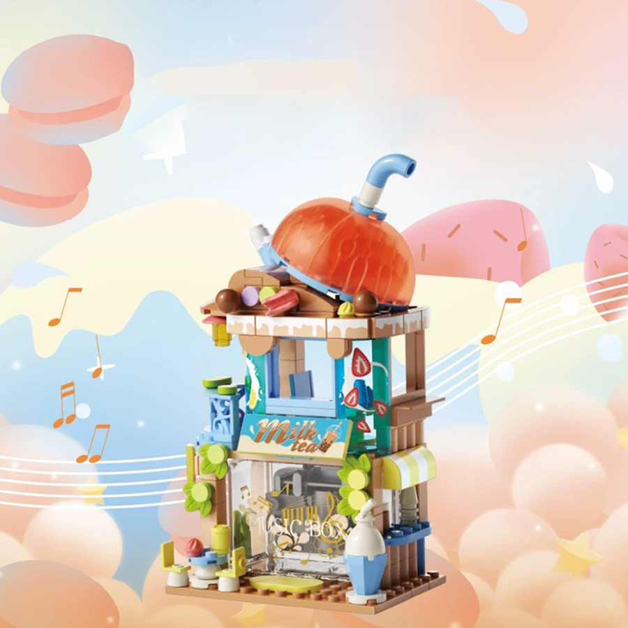 MINISO Toy Bricks - Creative & Educational Super Satisfying Milk Tea ...