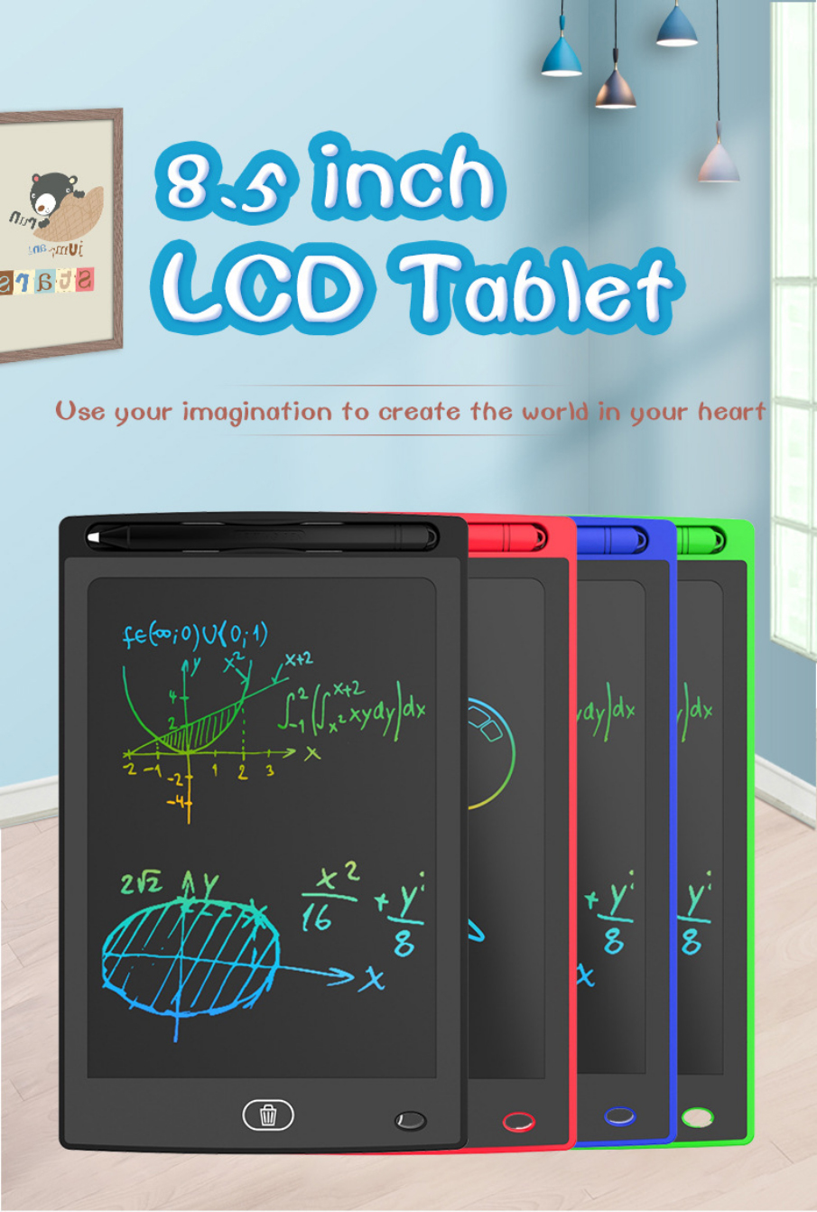🇸🇬 SG Stock 8.5/12/16 Inch LCD Writing Tablet for Kids - Colorful ...