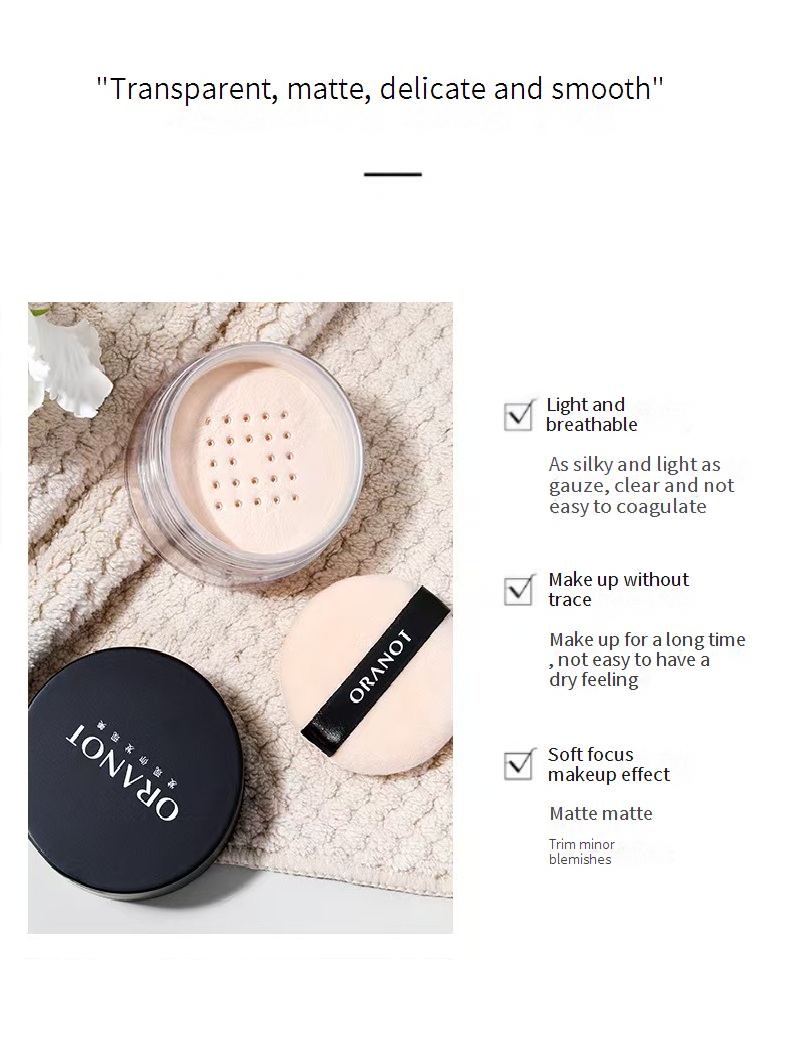 ORANOT Air Soft-Focus Setting Powder- 15.6H Oil Control, Anti-Oxidation ...
