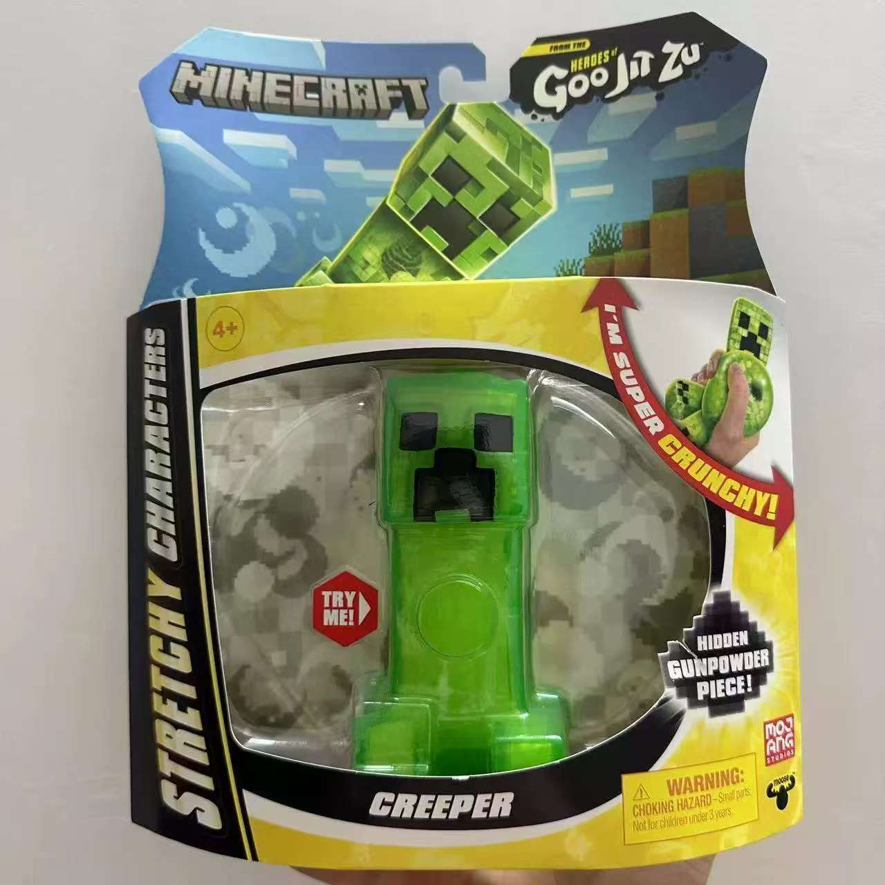Heroes of Goo Jit Zu Minecraft Stretchy Characters, Creeper, Super ...