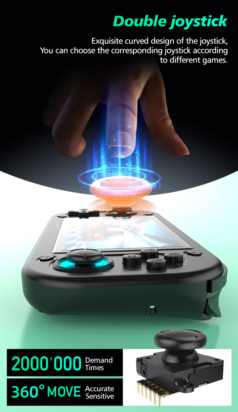 R43S Game Console Open Source Handheld Dual Joystick Arcade Open Source ...
