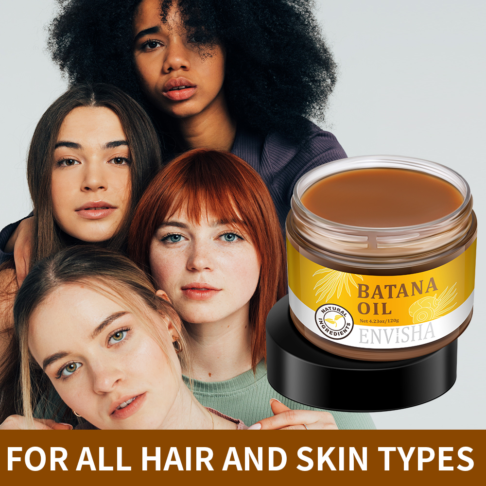 Natural Batana Oil Hair Growth Serum, 100% Pure Prevents Hair Loss ...