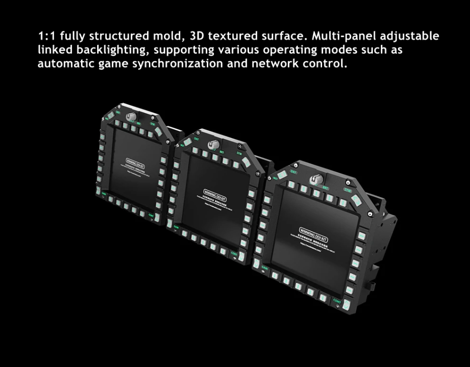 WINWING Multifunctional DCS F18 MFD Display Cockpit Functional Panel ...