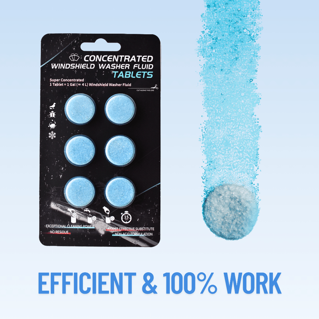 Liters Windshield Washer Table Concentrated Wiper Essence, Solid ...