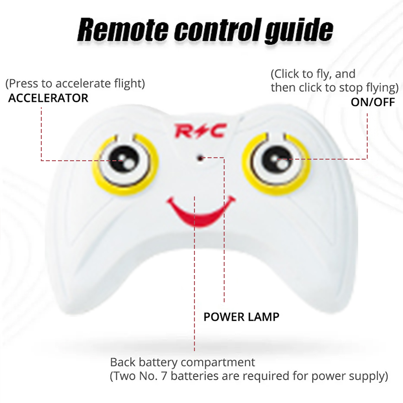 Electric remote-controlled airplane helicopter flying toy children's ...