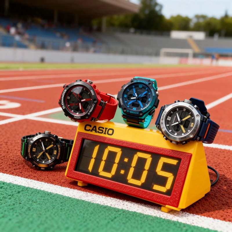 NSTART Silver Red Performance Watch, featuring a mechanical dial and ...