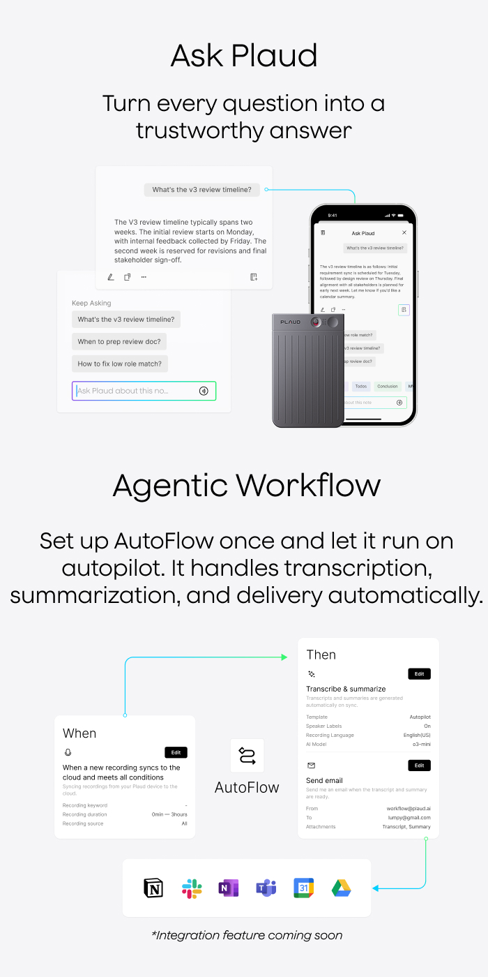 [Official] Plaud Note AI Voice Recorder, AI Note Taker for Meetings ...