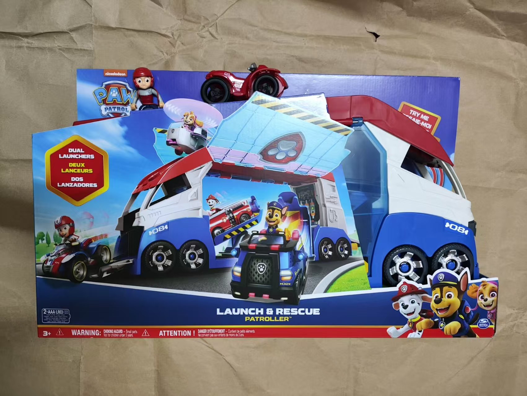 Paw Patrol Launch & Rescue Patroller Track Set | Shopee Singapore